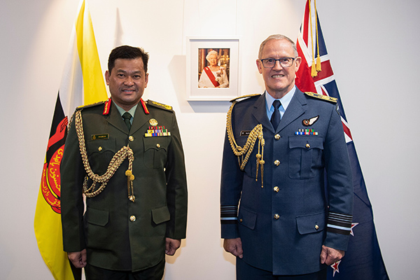 News - RBAF COMMANDER OFFICIAL VISIT TO NEW ZEALAND...
