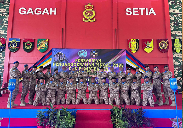 News - MALBATT 850-10 DISBANDMENT PARADE CEREMONY...