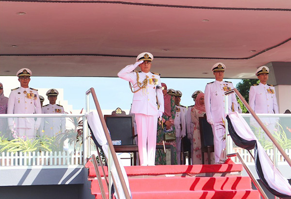 CHANGE OF COMMAND CEREMONY FOR THE COMMANDER OF ROYAL BRUNEI NAVY | MINDEF