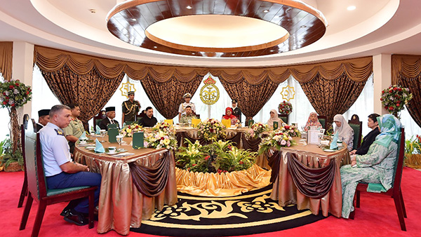 HIGH TEA RECEPTION IN CONJUNCTION WITH HIS ROYAL HIGHNESS THE CROWN ...