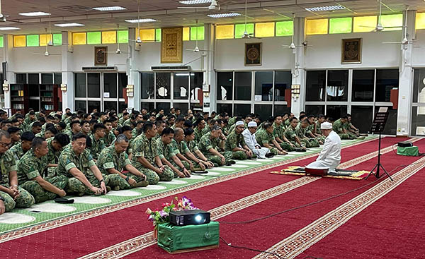 MINSTRY OF DEFENCE HELD KULIAH SUBUH | MINDEF